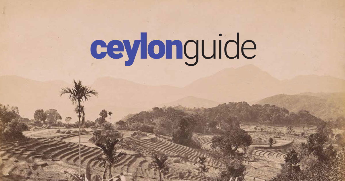 Ceylon Guide • An online archive of Sri Lanka's History